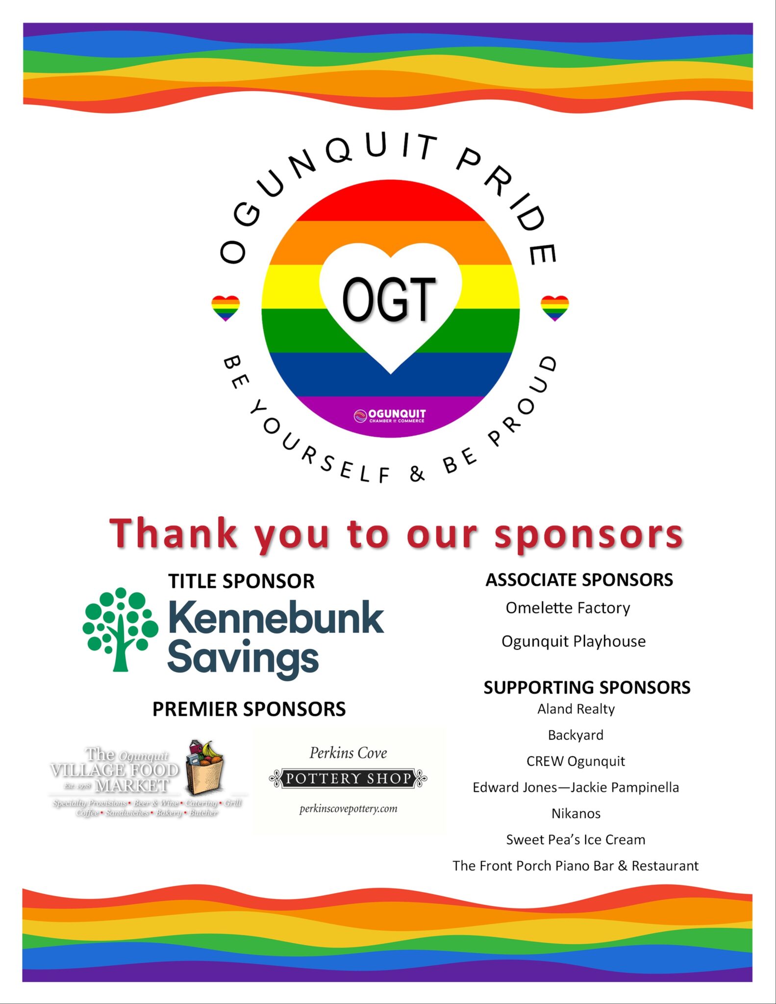Ogunquit Pride - Ogunquit Chamber of Commerce