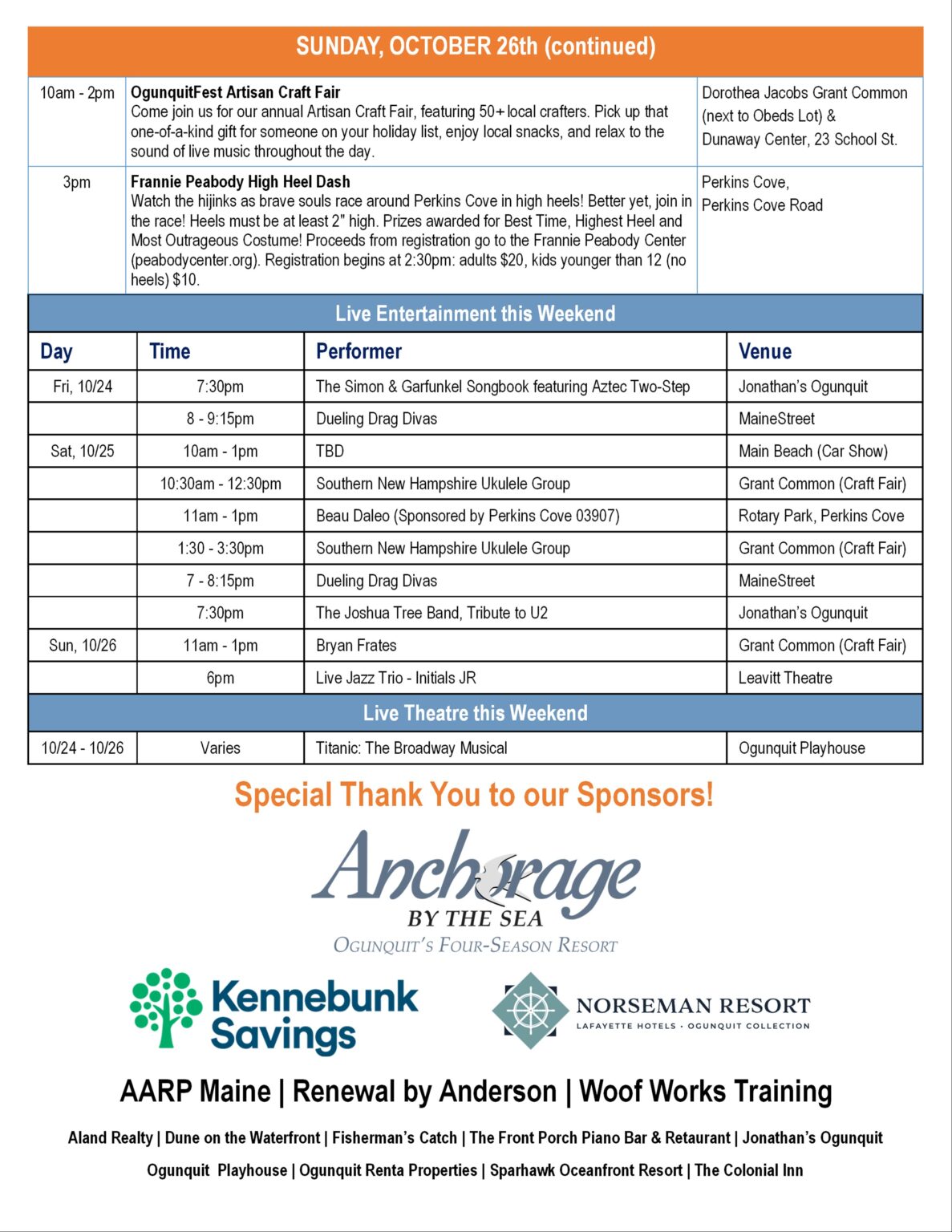 OgunquitFest - Ogunquit Chamber of Commerce